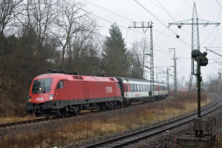 ÖBB 1116 117 in Stuttgart-Rohr