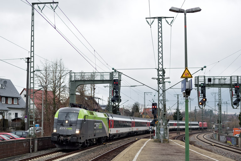 ÖBB 1016 016 in Stuttgart-Rohr